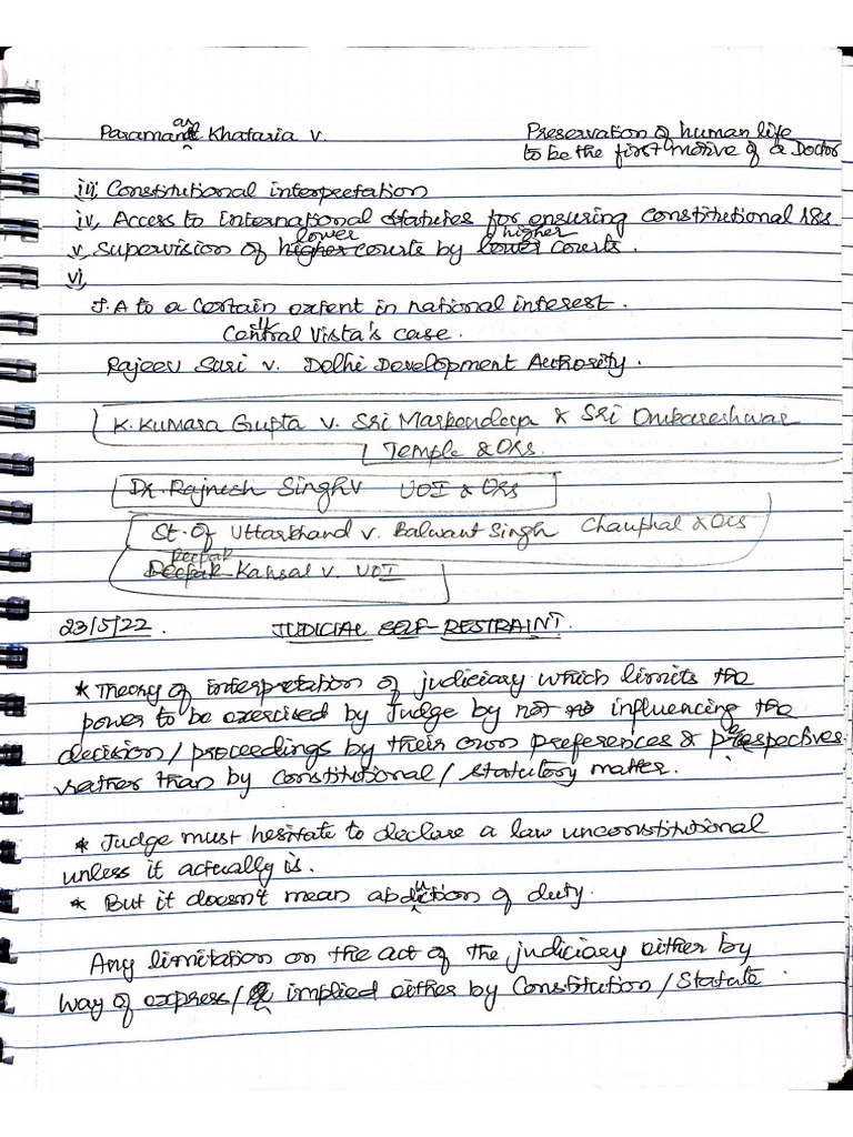 JC NOTES - IV | PDF