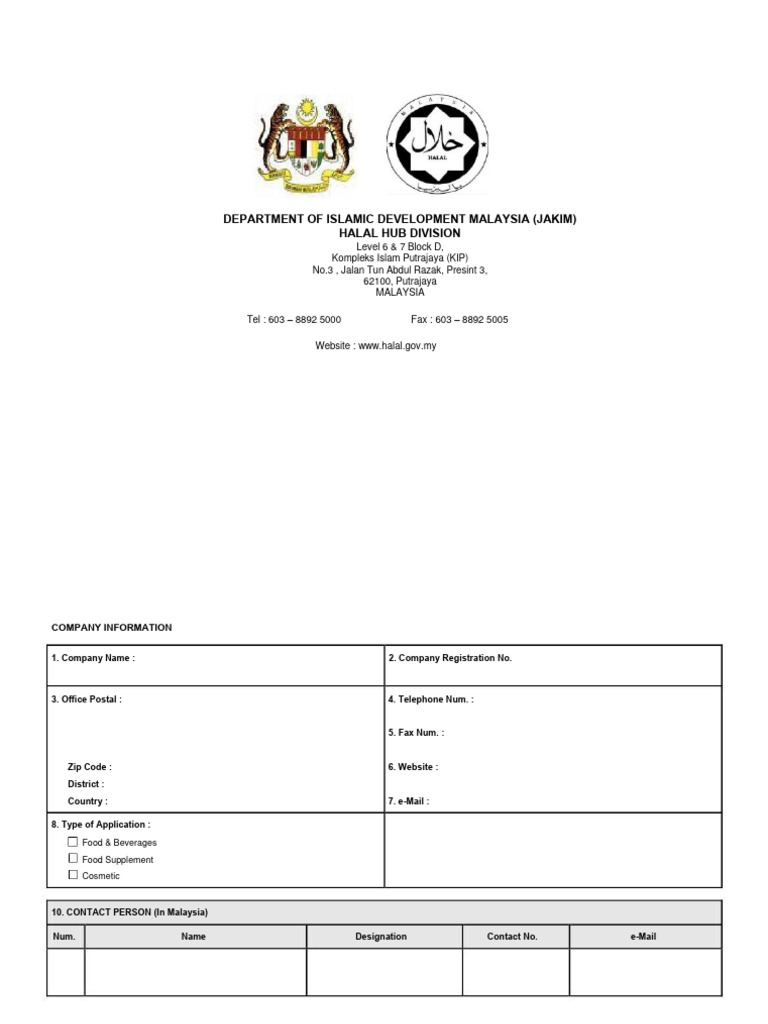 FORM JAKIM - Permohonan - Bagi - Produk - Tambah - Nilai - Berasaskan ...