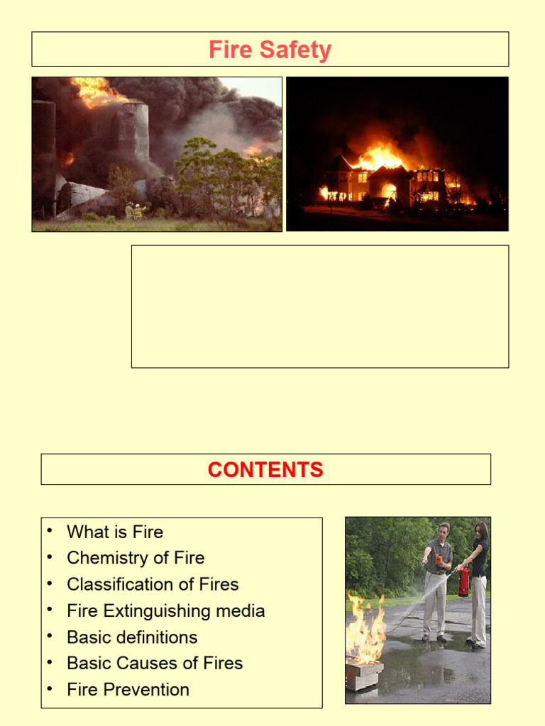 Fire Safety | PDF | Fires | Combustion