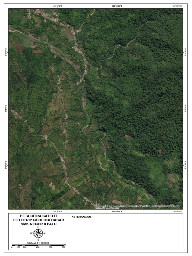 Peta Citra Satelit Geologi Dasar | PDF