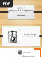 Piston Design and Materials Overview | PDF | Piston | Mechanical ...