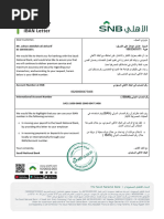 ila Bank IBAN Certificate Details | PDF | Institutional Investors | Banks