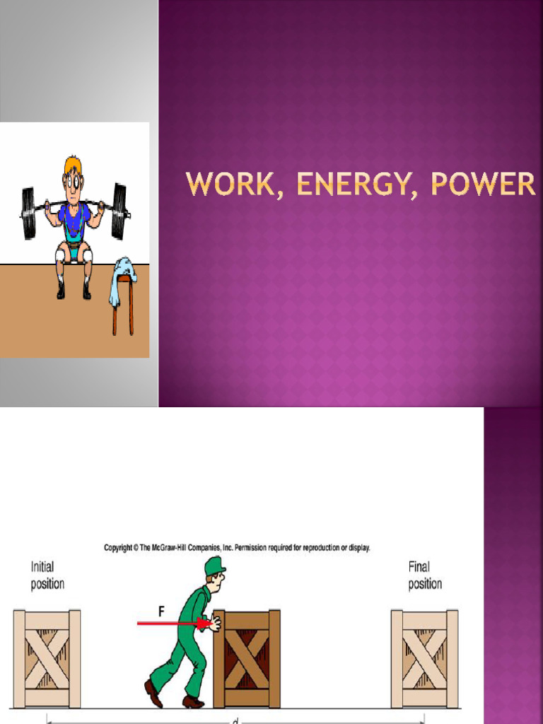 Work Energy and Power | PDF | Potential Energy | Force