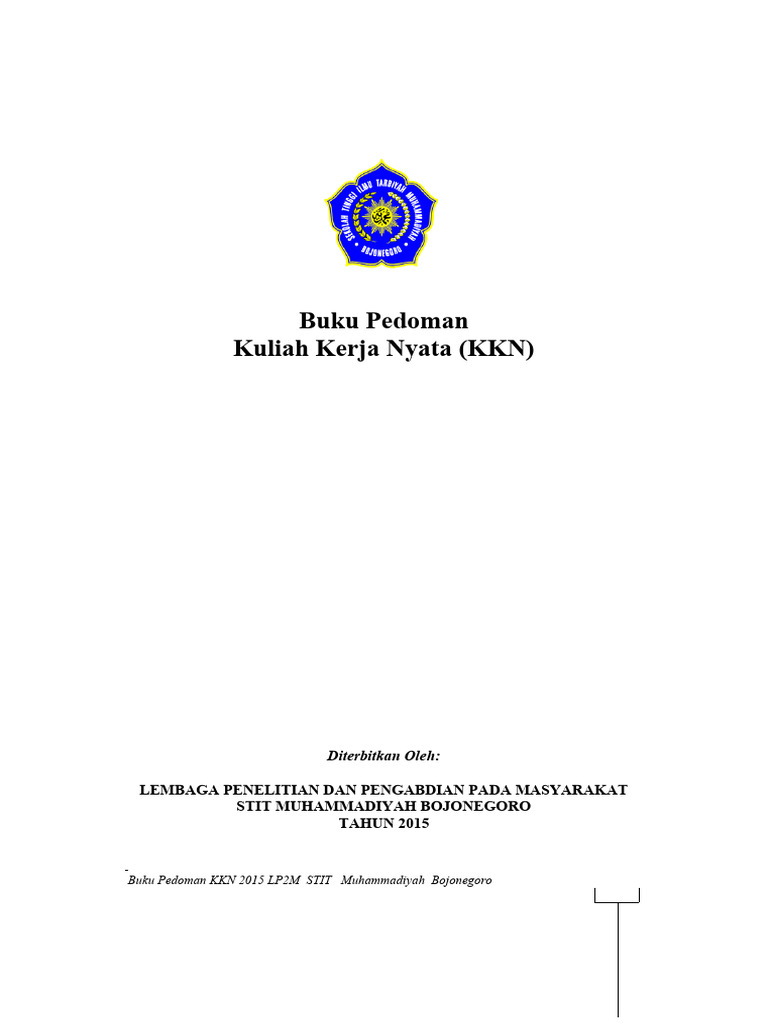 Prabab Pedoman KKN | PDF