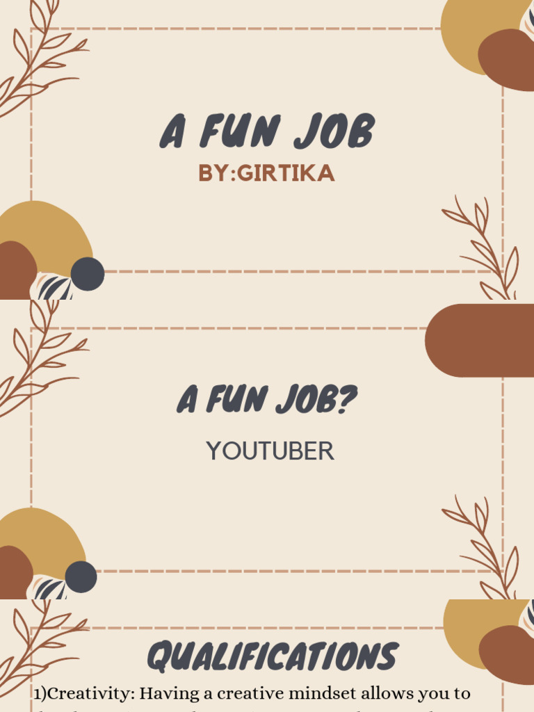 Beige and Brown Boho Group Project Presentation | PDF | Social Science ...