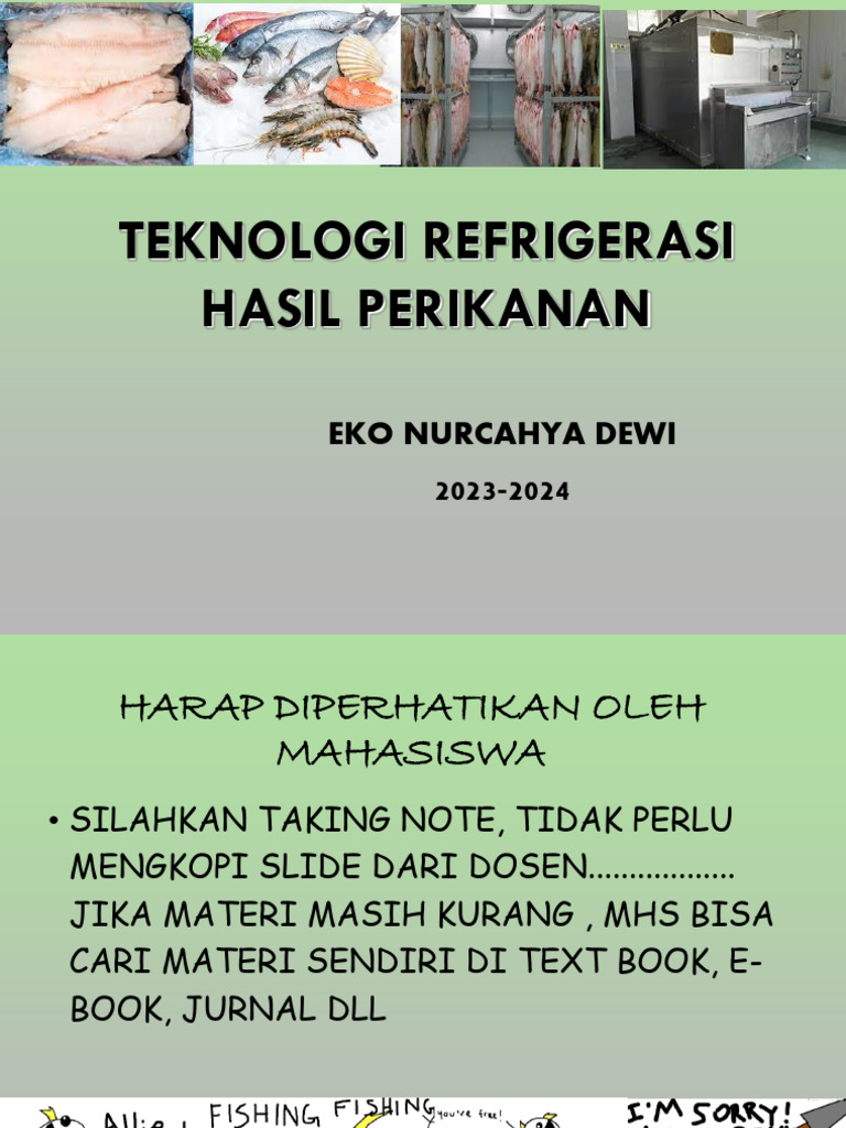 20223-Share Pembukaan Refri THP | PDF | Freezing | Materials