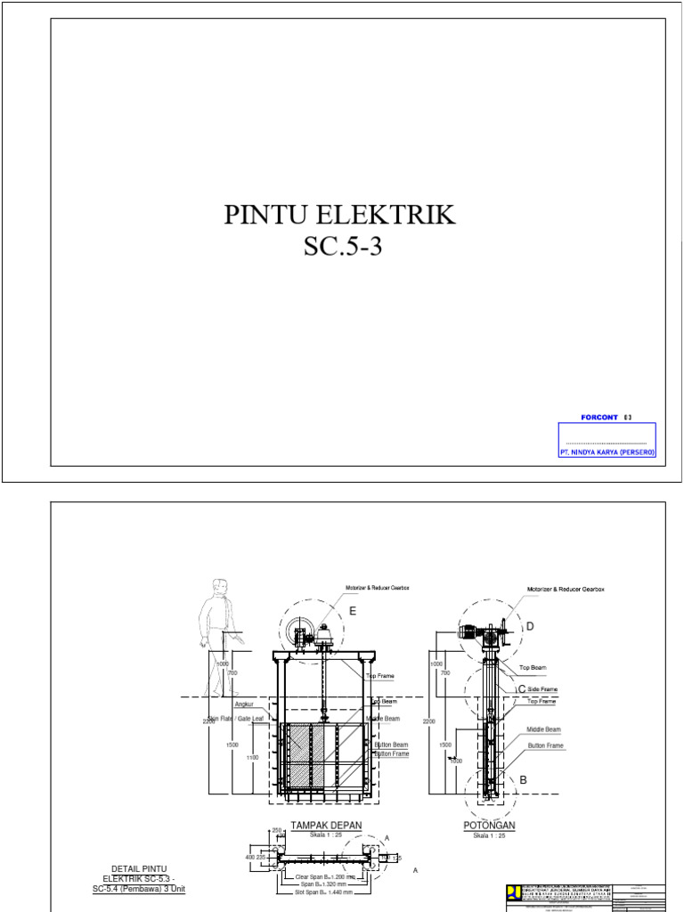 Pintu Elektrik SC.5-3 (1) | PDF