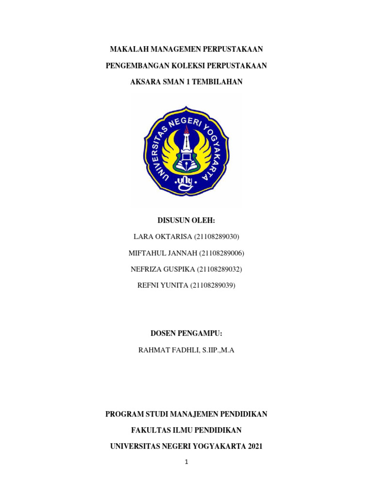 Tantangan dan Solusi Pengadaan Koleksi | PDF | Karier & Perkembangan