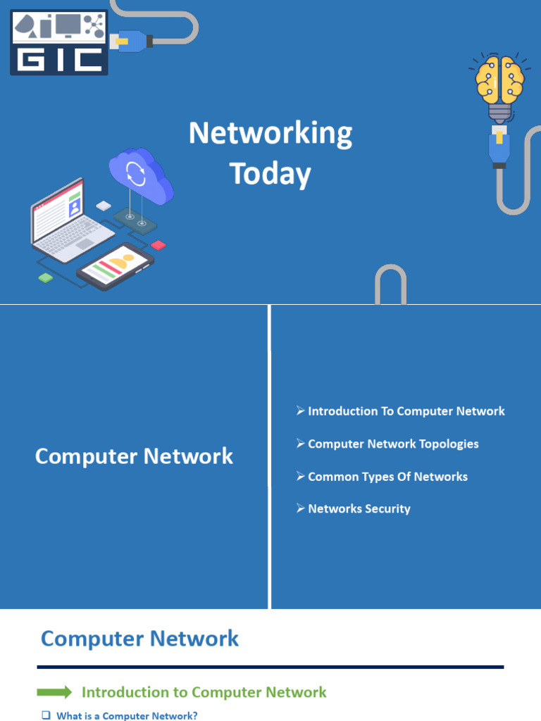 Networking Today | PDF | Network Topology | Computer Network