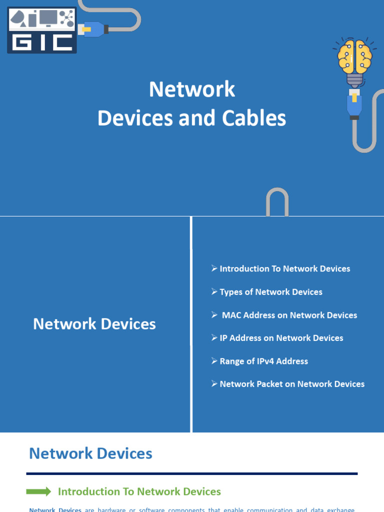 Network Devices | PDF | Ip Address | I Pv6