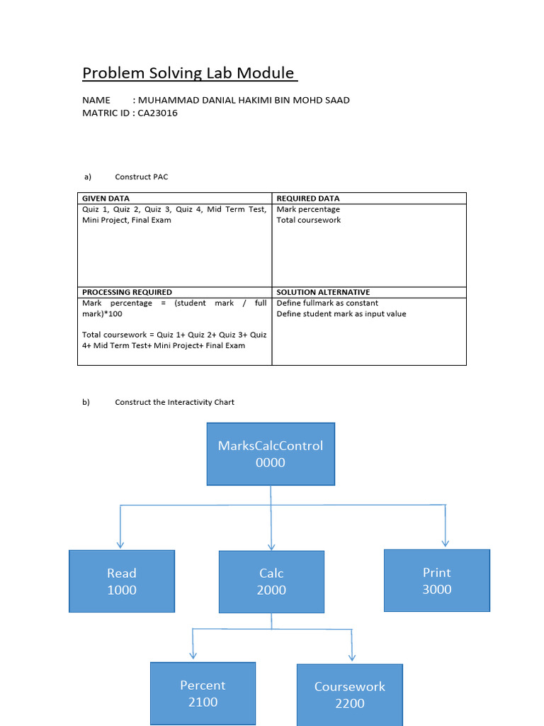 Problem Solving Lab 1 | PDF | Applied Mathematics | Computing