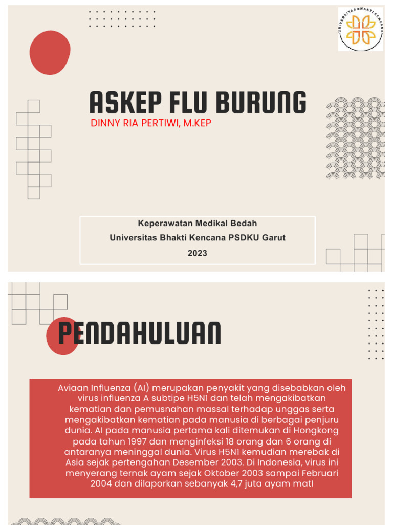 Flu Burung Ubk - Compressed | PDF