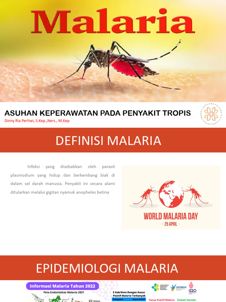 Askep Malaria Ubk | PDF | Sains & Matematika