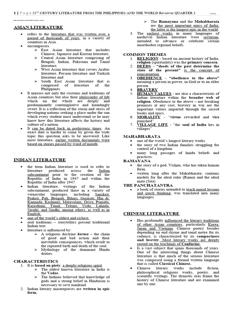 21st Quarter 2 | PDF | English Literature | Romanticism