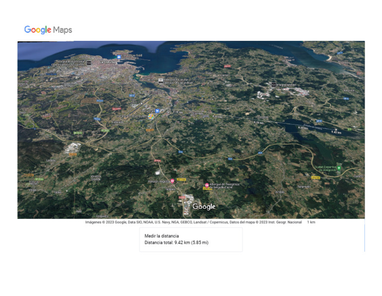 Google Maps - Cambre - Satelite | PDF