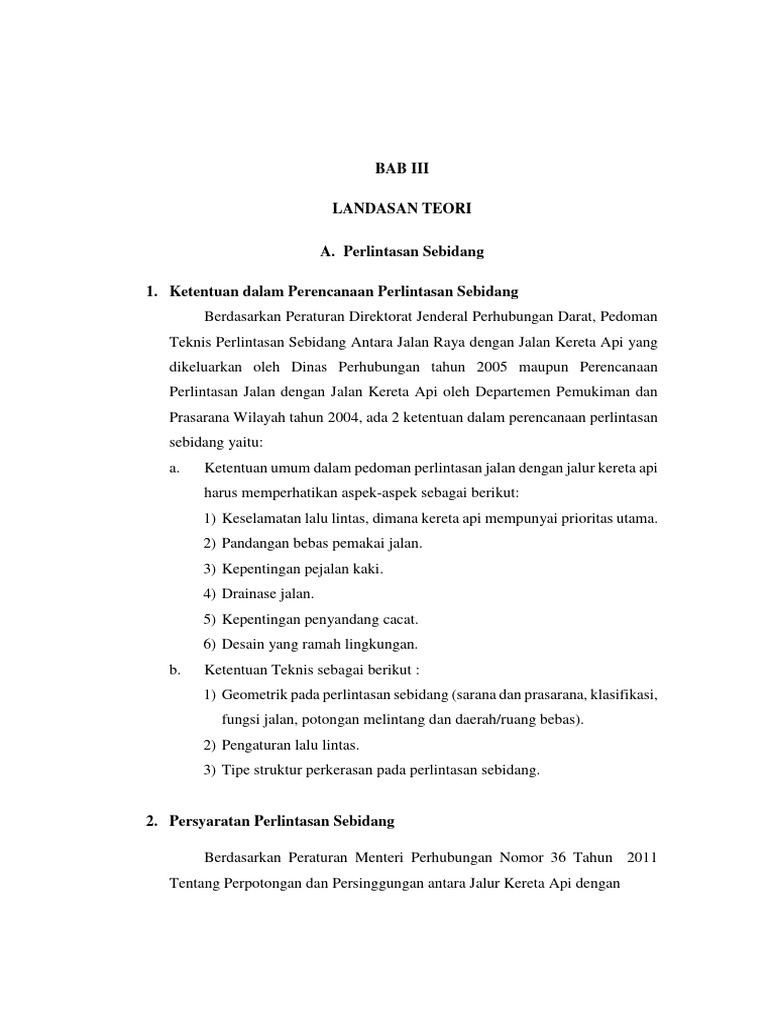 BAB III Landsan Teori Referensi | PDF | Komputer | Teknologi & Rekayasa