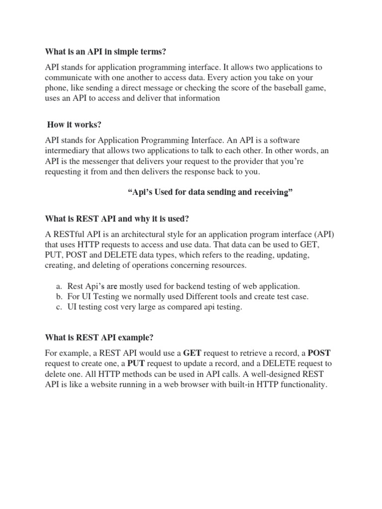 Rest Api Pdf Representational State Transfer Internet And Web