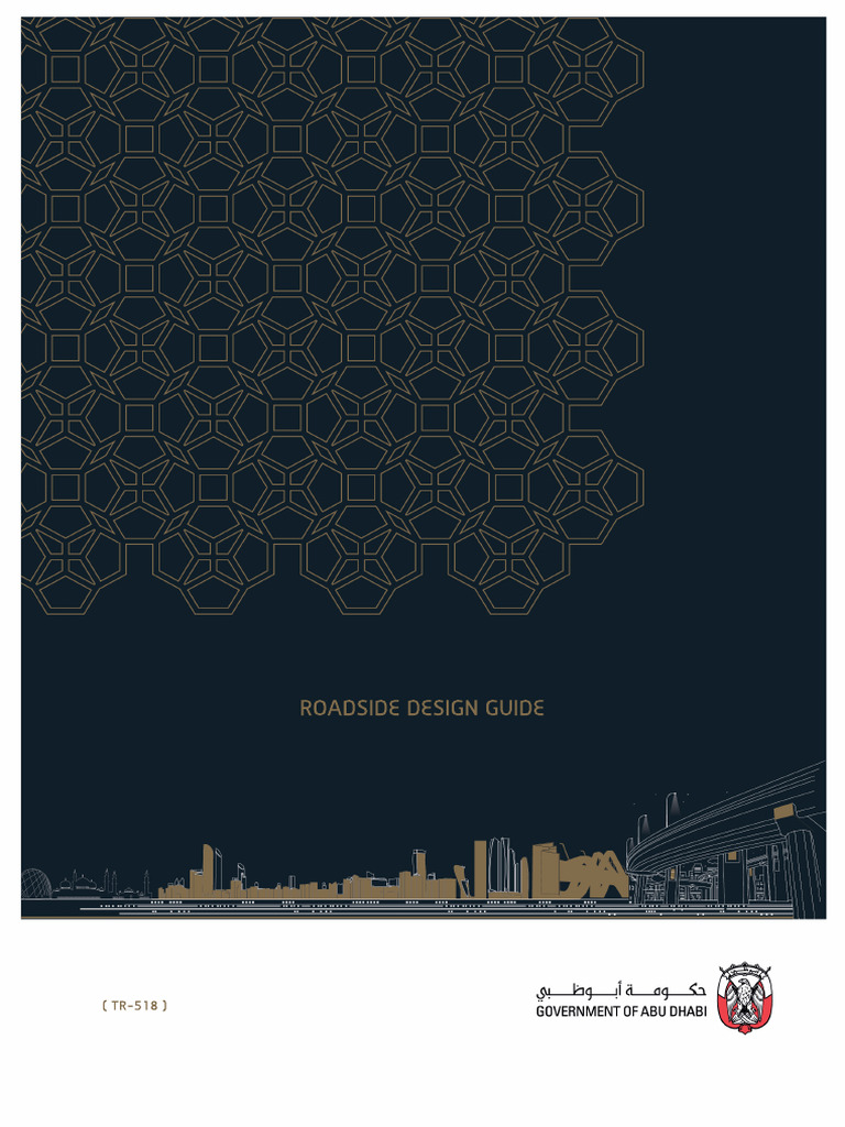 Abu Dhabi Roadside Design Guide (TR-518), 2016 | Download Free PDF ...
