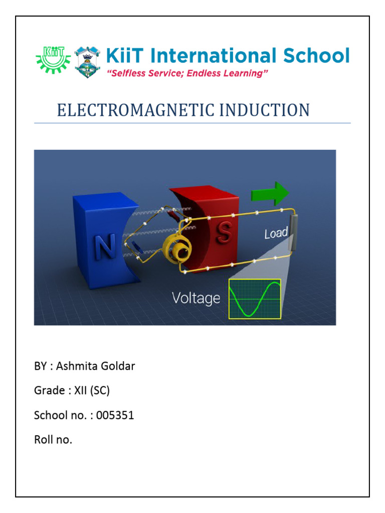 Electromagnetic Induction Project | PDF | Electromagnetic Induction | Magnetic Field