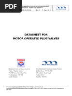 Actuator Datasheet | PDF | Valve | Pipe (Fluid Conveyance)