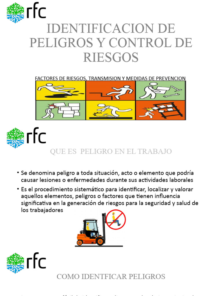 Identificacion de Peligros y Control de Riesgos | PDF