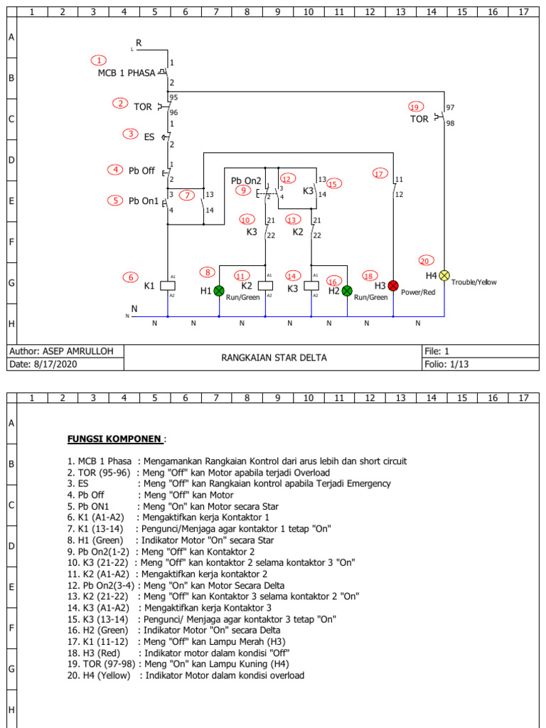 Rangkaian Star Delta | PDF