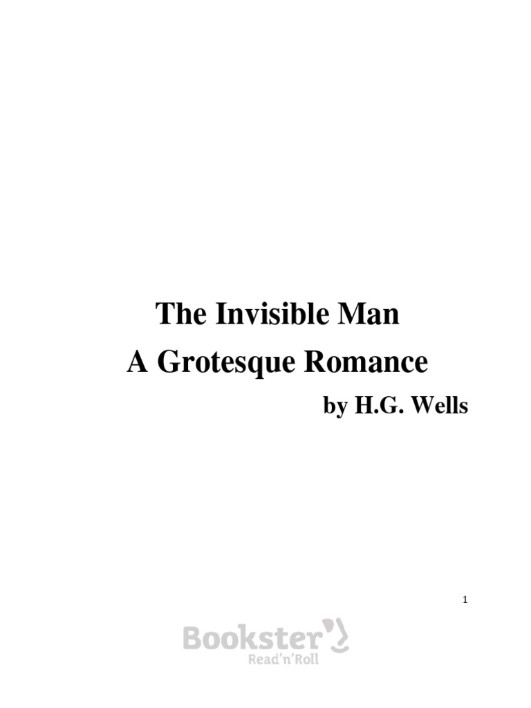 The Invisible Man | PDF | The Invisible Man
