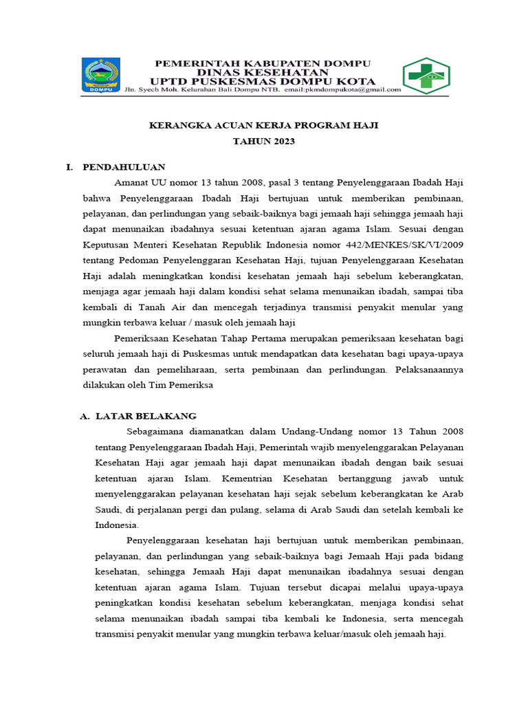 KAK PROGRAM HAJI FIX | PDF