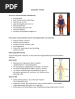 Topographic Anatomy Overview | PDF | Anatomical Terms Of Motion ...