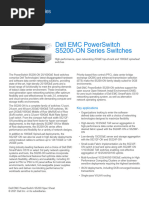 Dell Emc Networking-S5200 On Spec Sheet | PDF | Computer Network ...