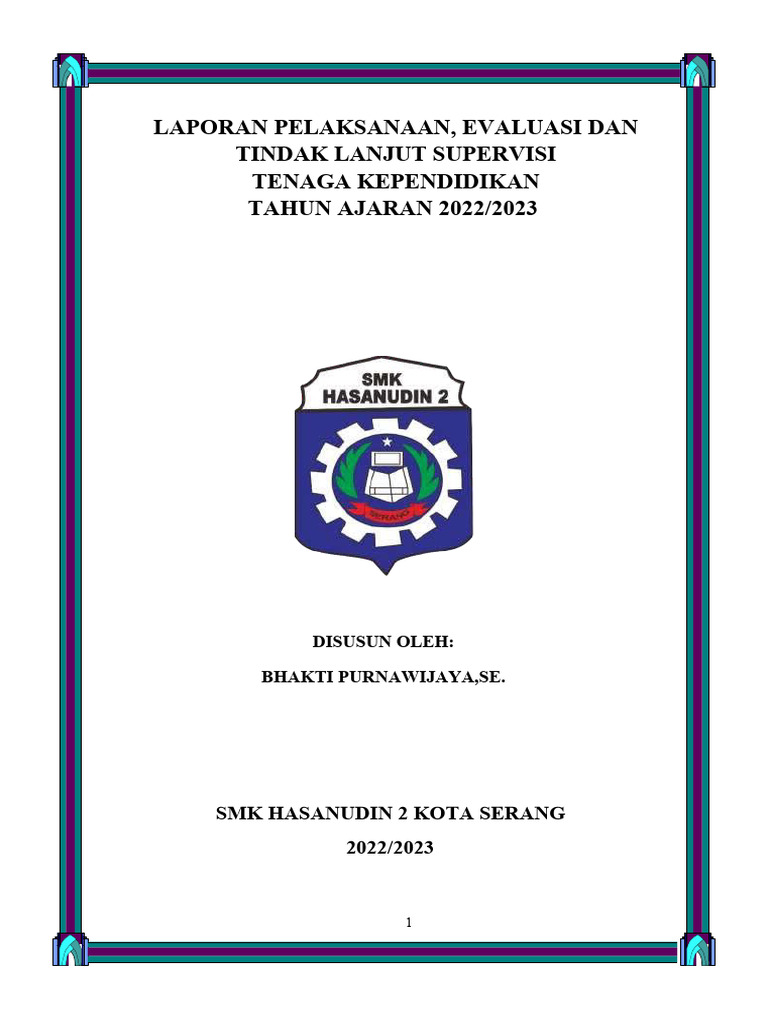Evaluasi Dan Supervisi GTK | PDF