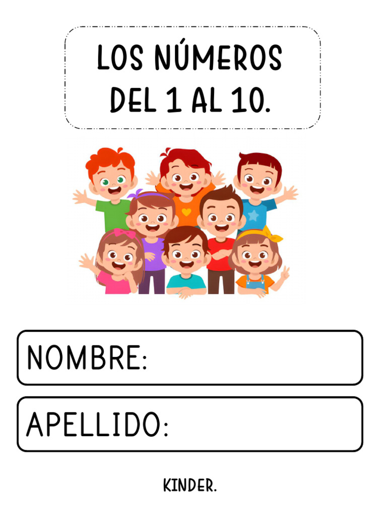 CUADERNILLO LO NÚMEROS DEL 1 AL 10 | PDF
