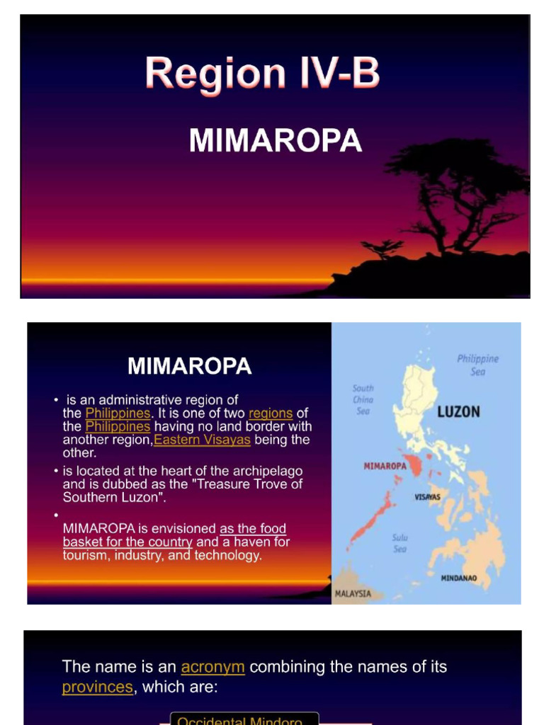 Lesson 1 - Region Iv-B | PDF