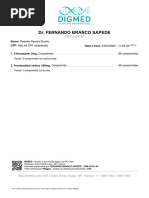 Receituário Neozine Gotas 40mg | PDF | Farmacêutico | Remédio