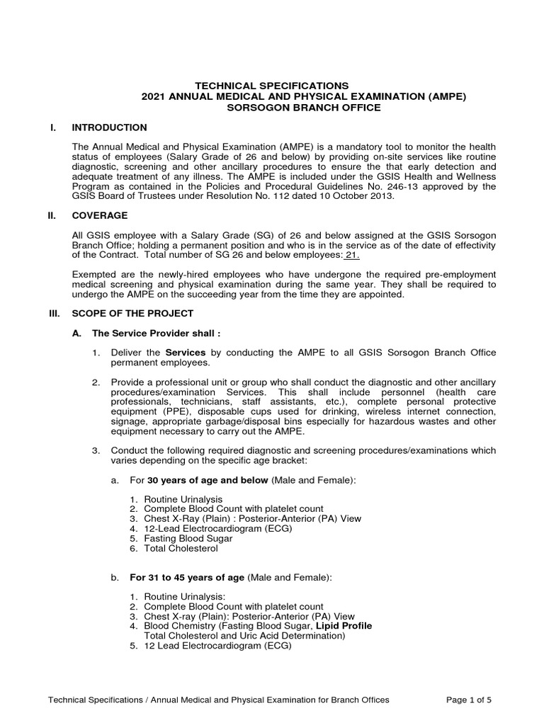 Annual Pe Policy-ts-sorsogon Ampe 2021 | PDF | Medicine | Medical ...