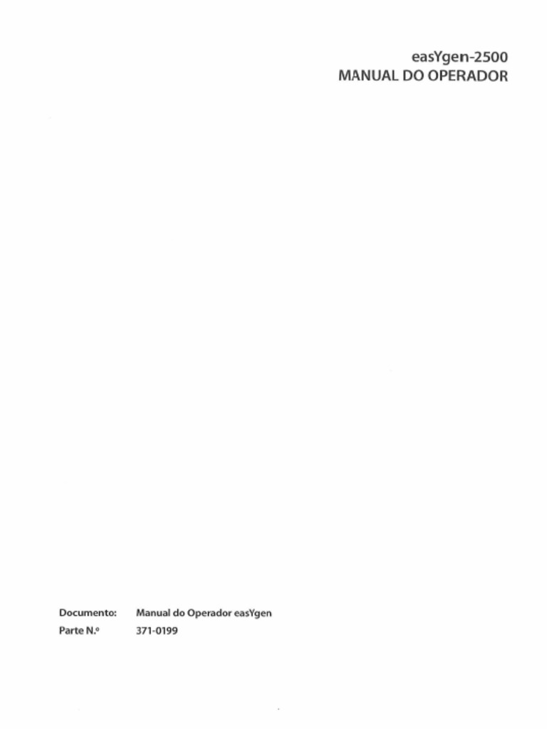 Manual Operador | PDF