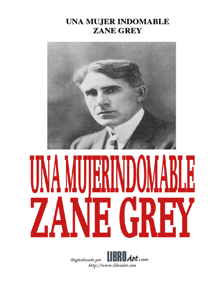 Una Mujer Indomable Autor Zane Grey | PDF | apache