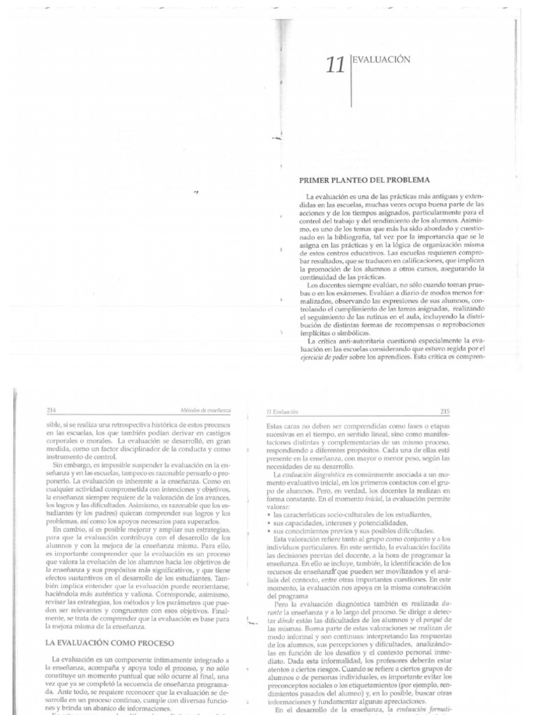 Davini. Cap 11 Evaluación - Compressed | PDF