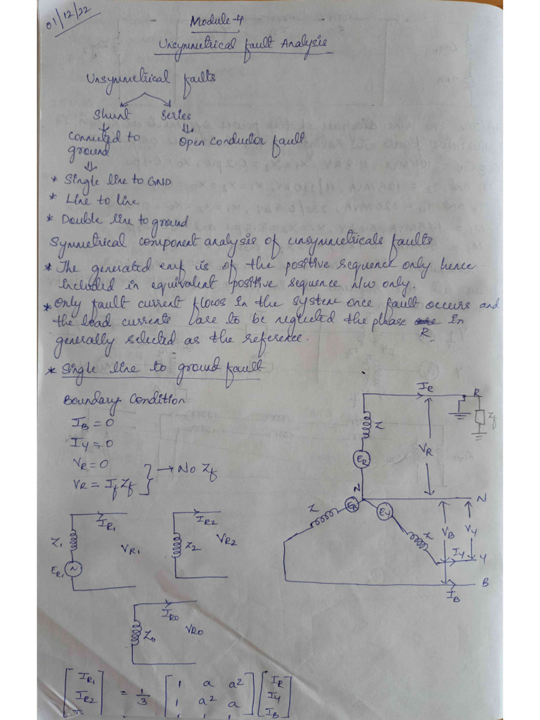 Power System Analysis Module 4 VTU | PDF