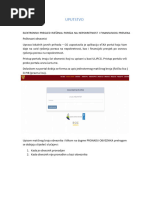 Korisnicko Uputstvo Za Podnosenje Prijave PP GPDG | PDF