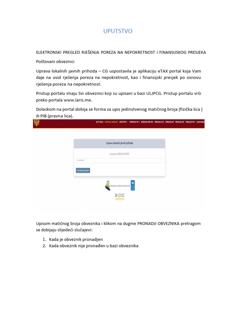 UPUTSTVO_GRAĐANI_POREZ (1) | PDF