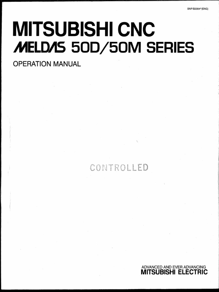 M50 Operation Manual | PDF