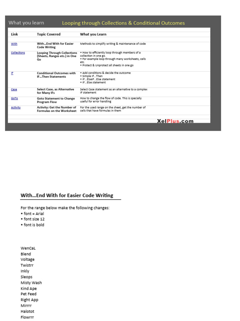 S6 Collections With IF Start | PDF | Control Flow | Software Development