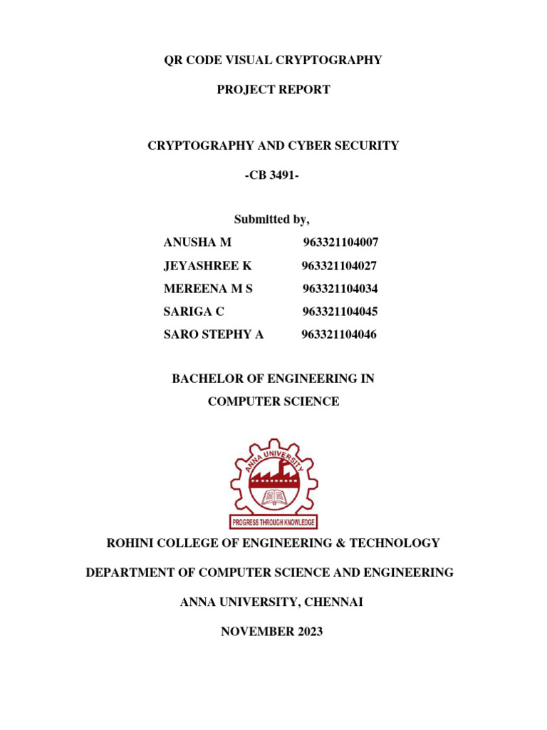 Cyber Final Report - Merged | PDF | Cryptography | Encryption