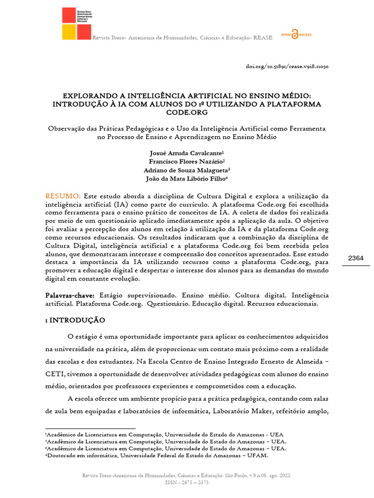 Resumo:: Revista Ibero-Americana de Humanidades, Ciências e Educação ...