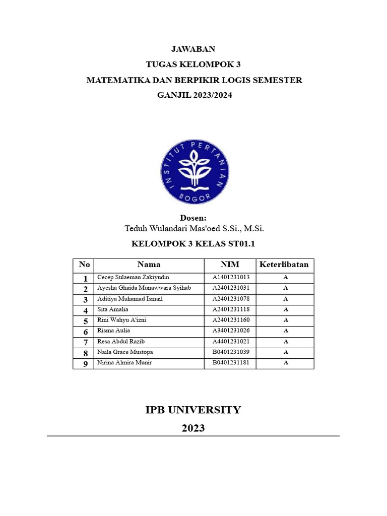 Kelompok 3 MBL | PDF