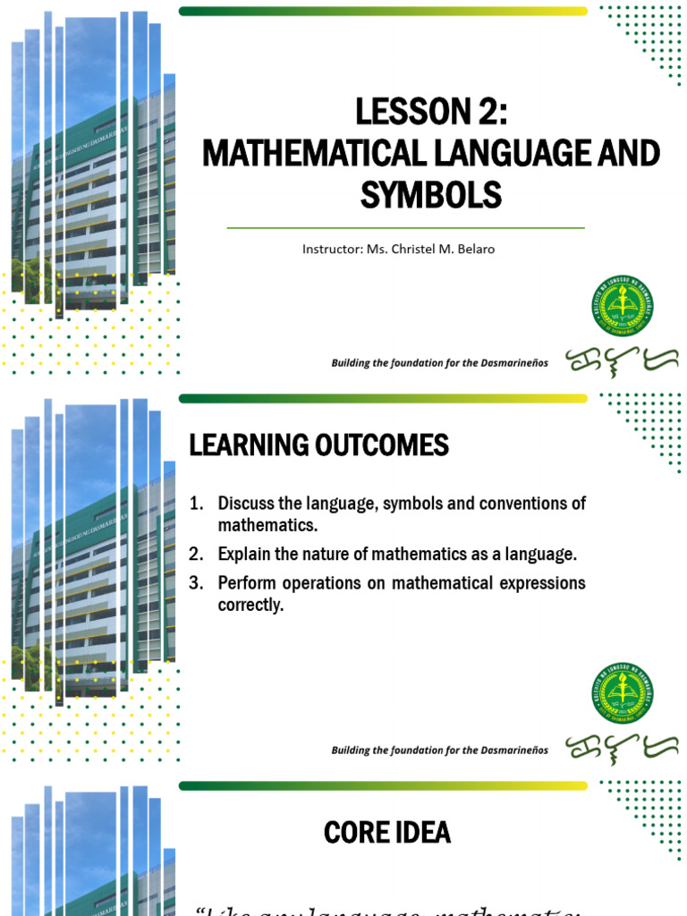 Mmw-Lesson 2 | PDF | Sentence (Linguistics) | English Language Mmw-Lesson 2 | PDF | Sentence (Linguistics) | English Language