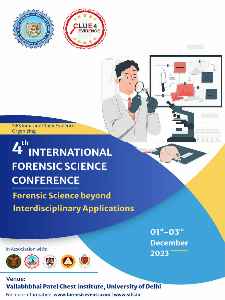 4th International Forensic Conference Brochure 10 - 11 | PDF | Forensic ...
