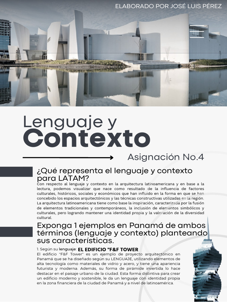 Lenguaje y Contexto | PDF | Experiencia | America latina
