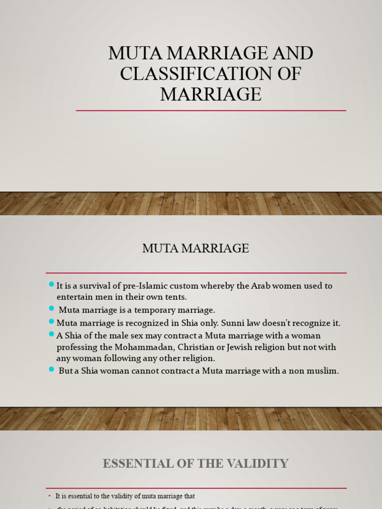 Muta Marriage 06032023 112220am 09102023 100049am | PDF | Marriage | Wife